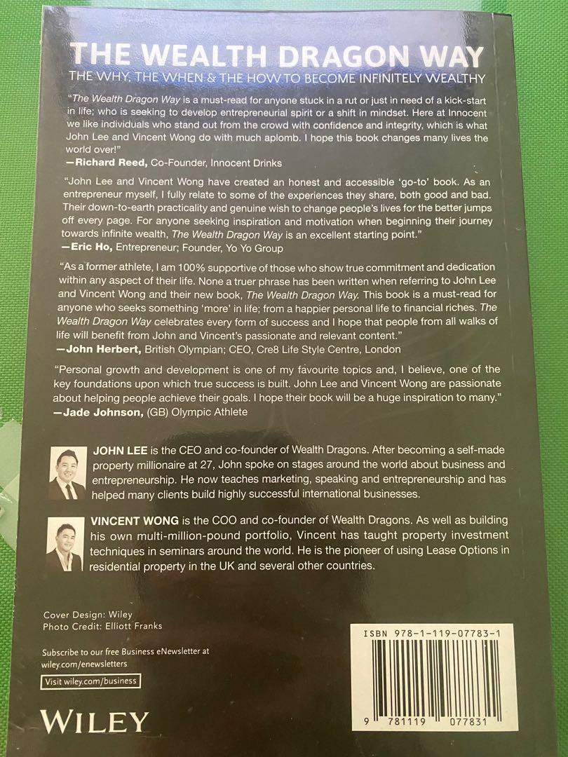 The Wealth Dragon Way by John Lee and Vincent Wong, Hobbies & Toys ... The Wealth Dragon Way by John Lee and Vincent Wong, Hobbies & Toys ...
