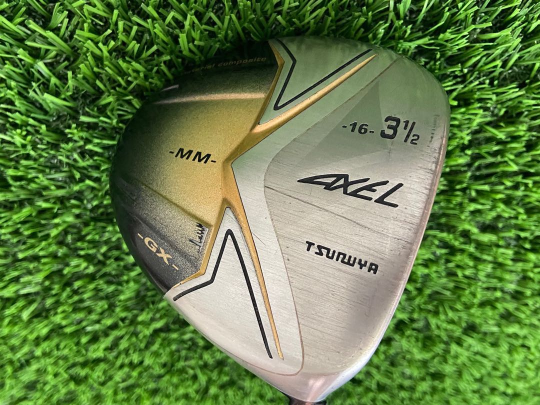 Tsuruya golf AXEL GX 3W 1/2, Sports Equipment, Sports & Games, Golf on Carousell