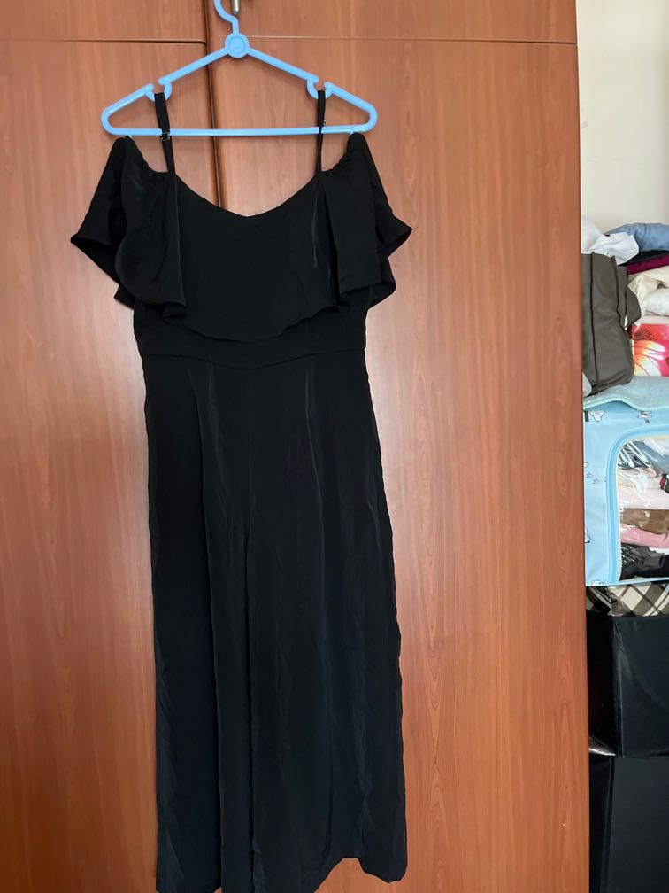 TTR black jumper suit $15 special , Women's Fashion, Dresses & Sets ...