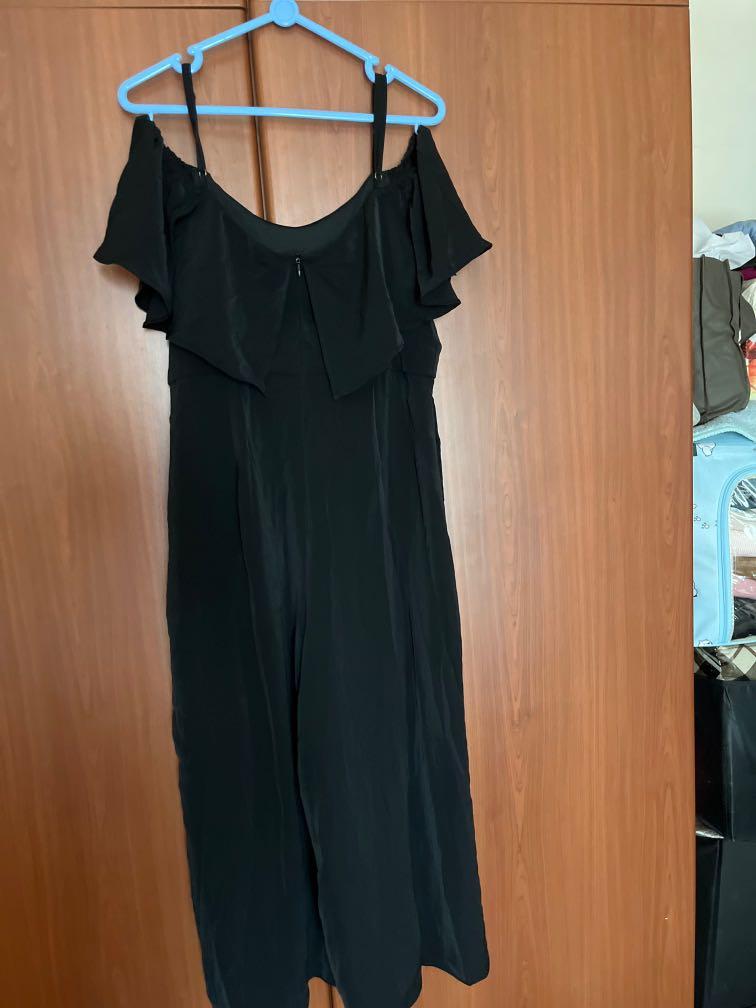 TTR black jumper suit $15 special , Women's Fashion, Dresses & Sets ...