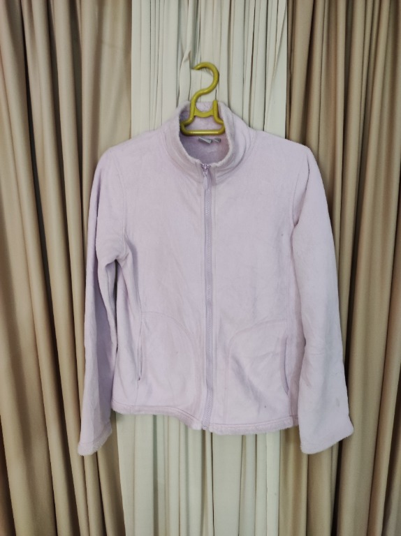 Uniqlo Fleece Lavender, Women's Fashion, Coats, Jackets and Outerwear ...