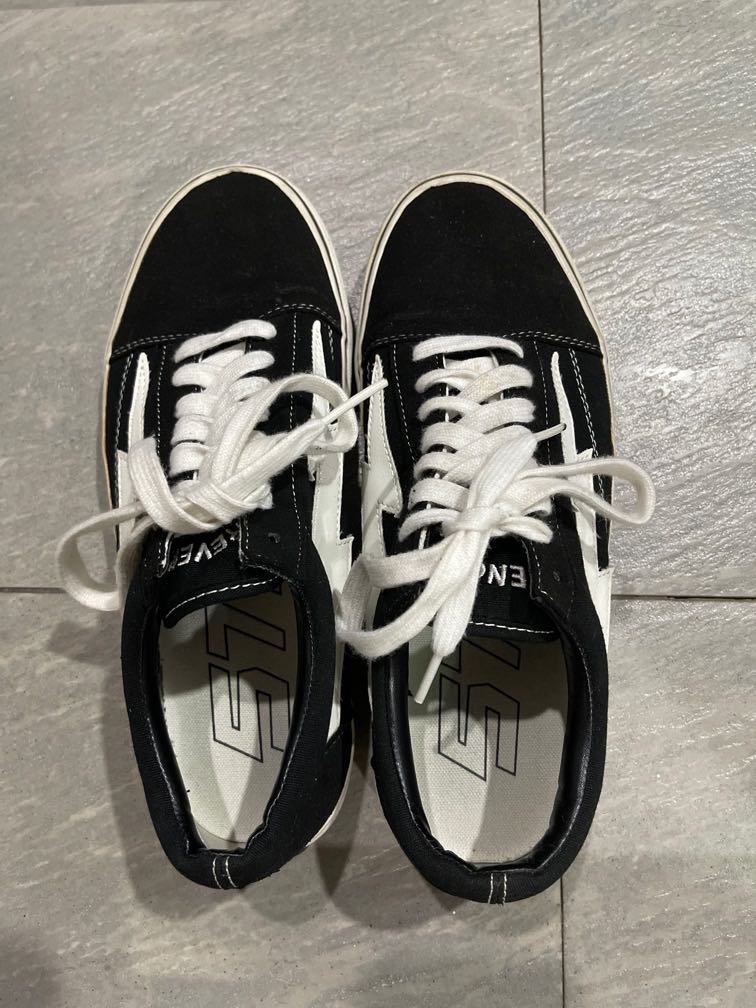 Vans Revenge x Storm Classic Black Canvas x Suede, Men's Fashion ...