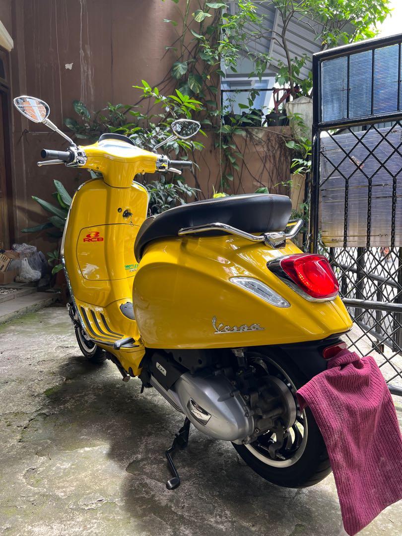 Vespa Sprint LED i-get ABS 2020 Yellow Sole Mulus, Motor di Carousell