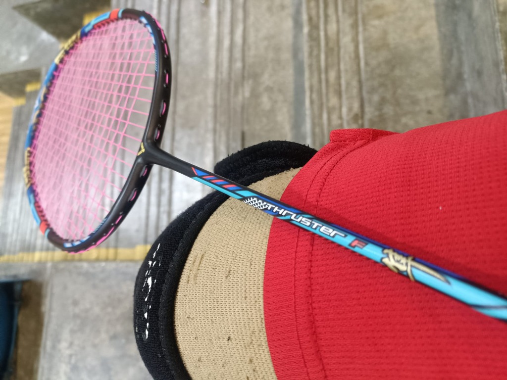 Victor TK-F F Badminton Racquet, Sports Equipment, Sports & Games ...