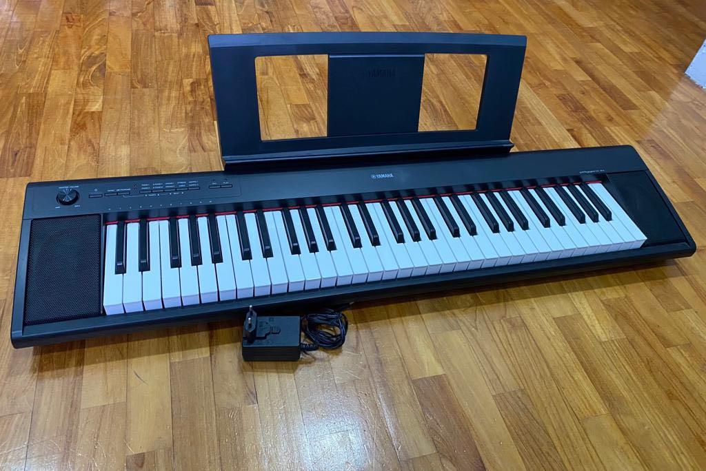 YAMAHA NP12 61-Key Lightweight Portable Keyboard, Hobbies & Toys, Music & Media, Musical ...