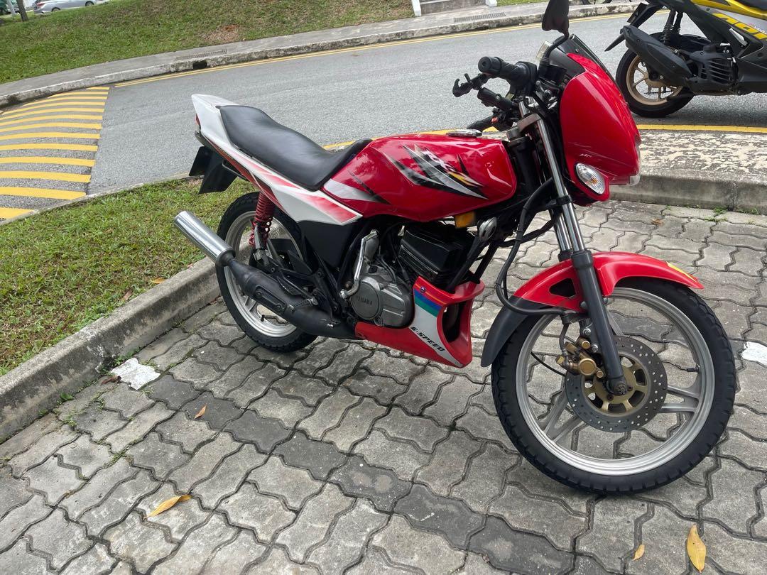 Yamaha rxz, Motorcycles, Motorcycles for Sale, Class 2B on Carousell