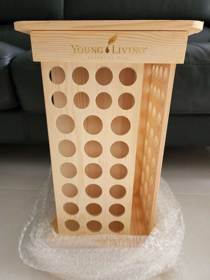 YL 1. Rotating Oil Rack & 2. Oil Pouch, Furniture & Home Living, Home ...