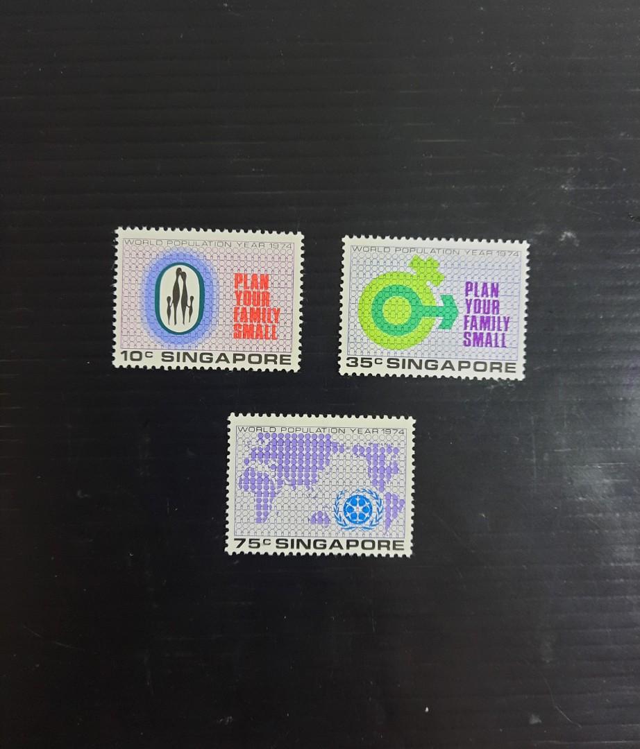 1973 Singapore World Population Year set Fresh Mint, Hobbies & Toys ...