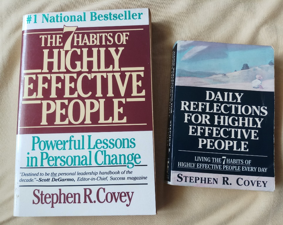 2 Stephen Covey books ($8 for both), Hobbies & Toys, Books & Magazines ...