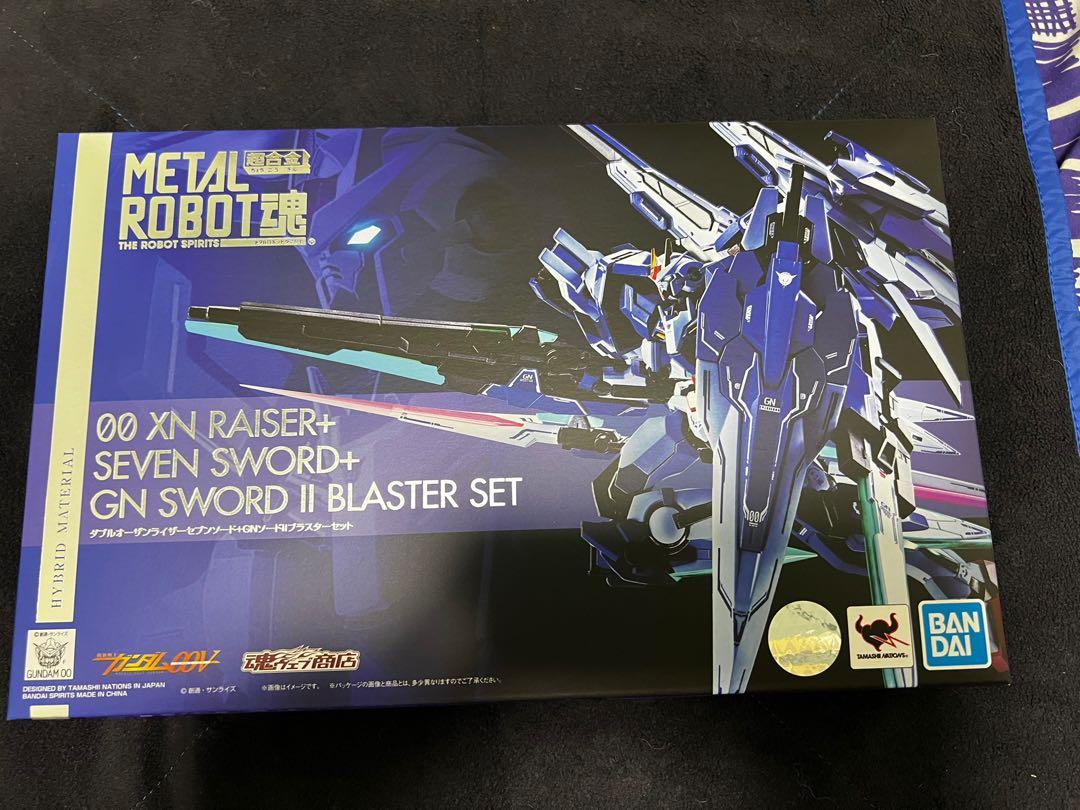 魂限 Metal Robot魂 Gundam 00 XN Raiser Seven Sword GN Sword II Blaster Set ...