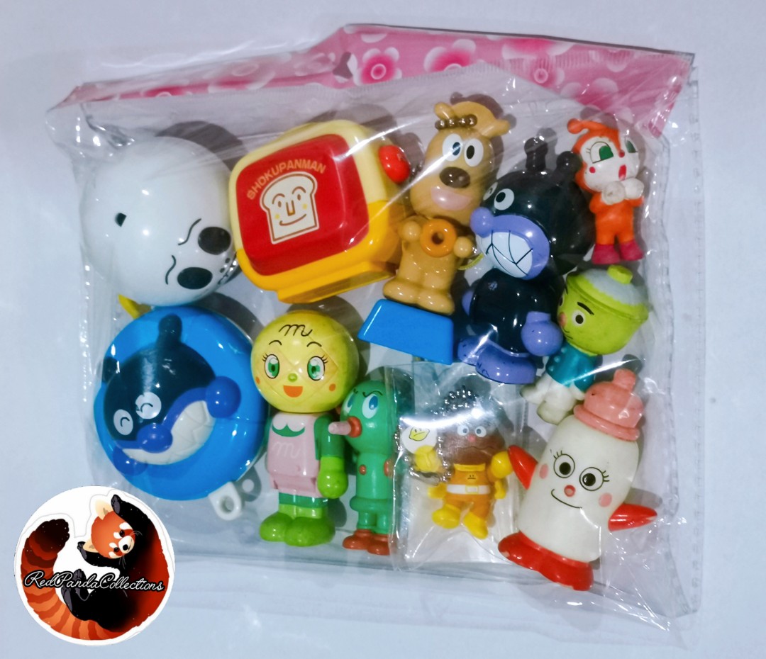 Anpanman Figures Set, Hobbies & Toys, Toys & Games on Carousell