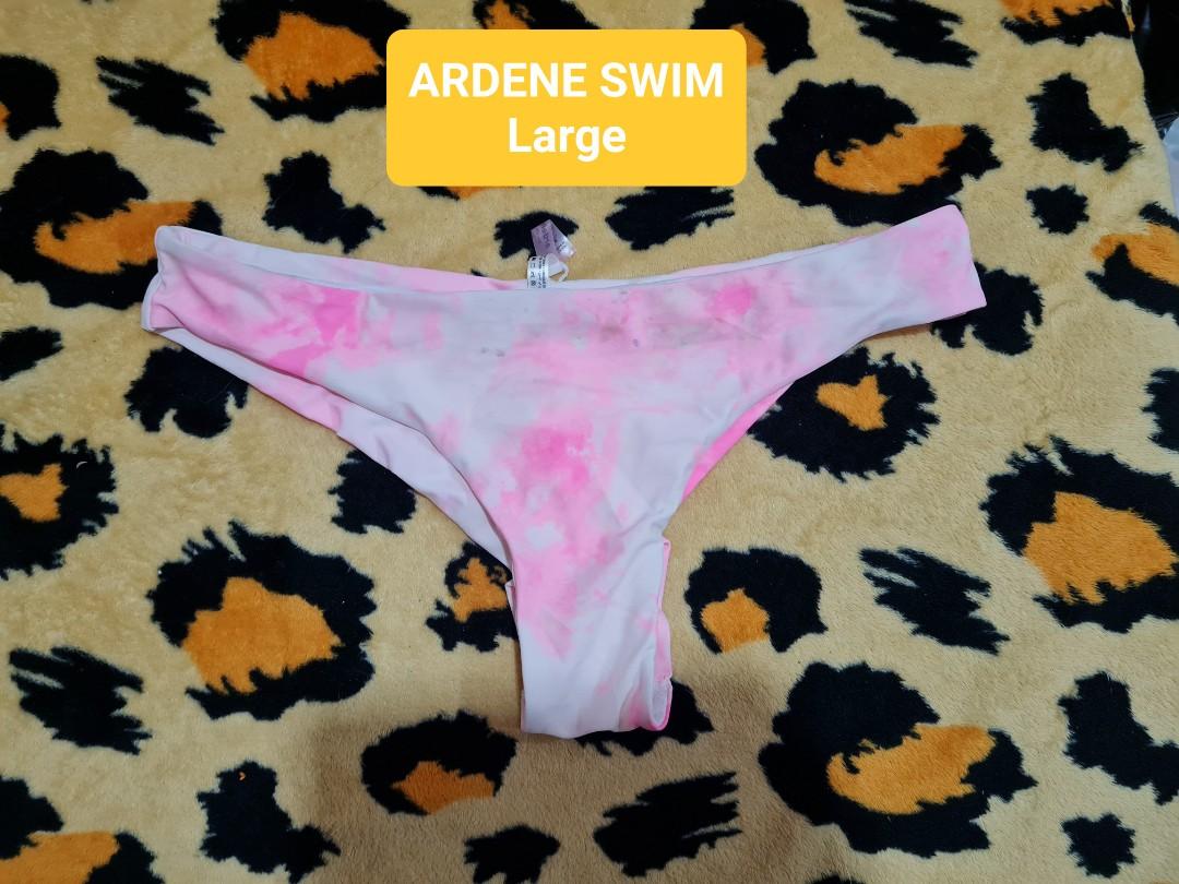 ARDENE SWIM Pink Tie Dye Swimsuit Bikini Panty Size Large, Women's ...