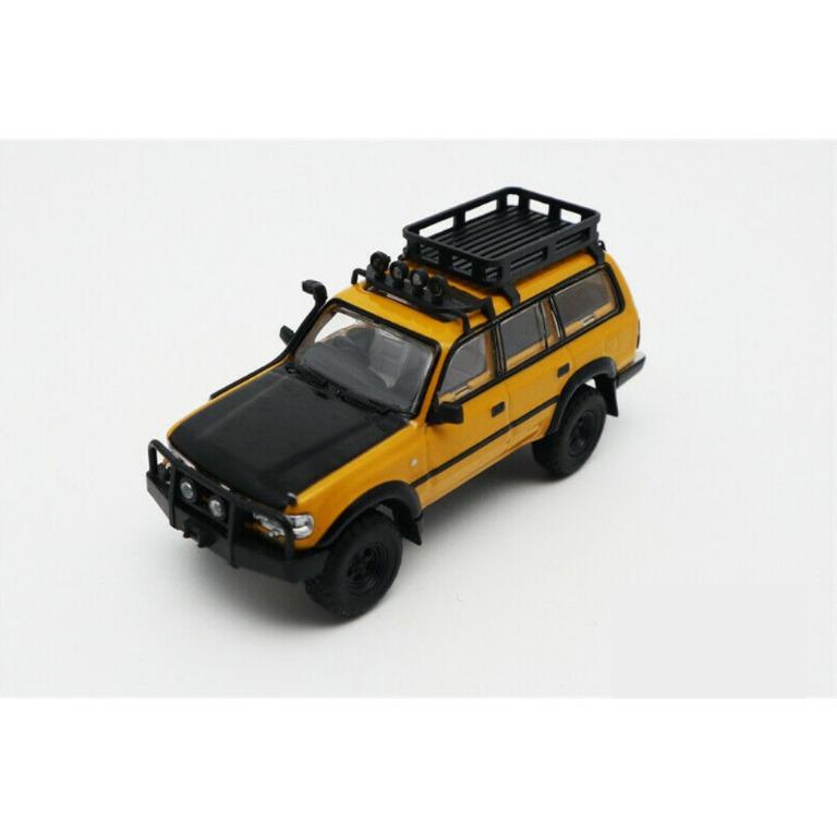 ArtWork x GCD 1/64 Scale Toyota Land Cruiser LC80 VX Turbo Yellow w ...
