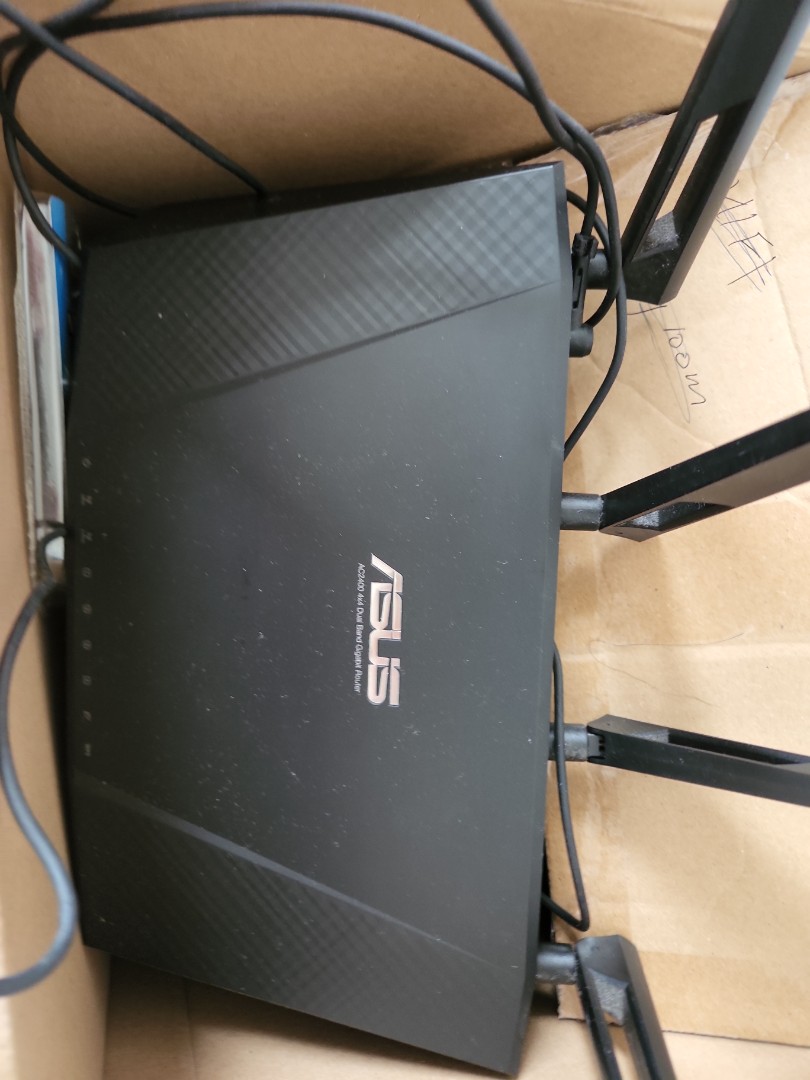 Asus ac2400 router, Computers & Tech, Parts & Accessories, Networking ...