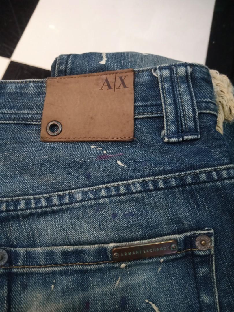 AX mens pants, Men's Fashion, Bottoms, Jeans on Carousell