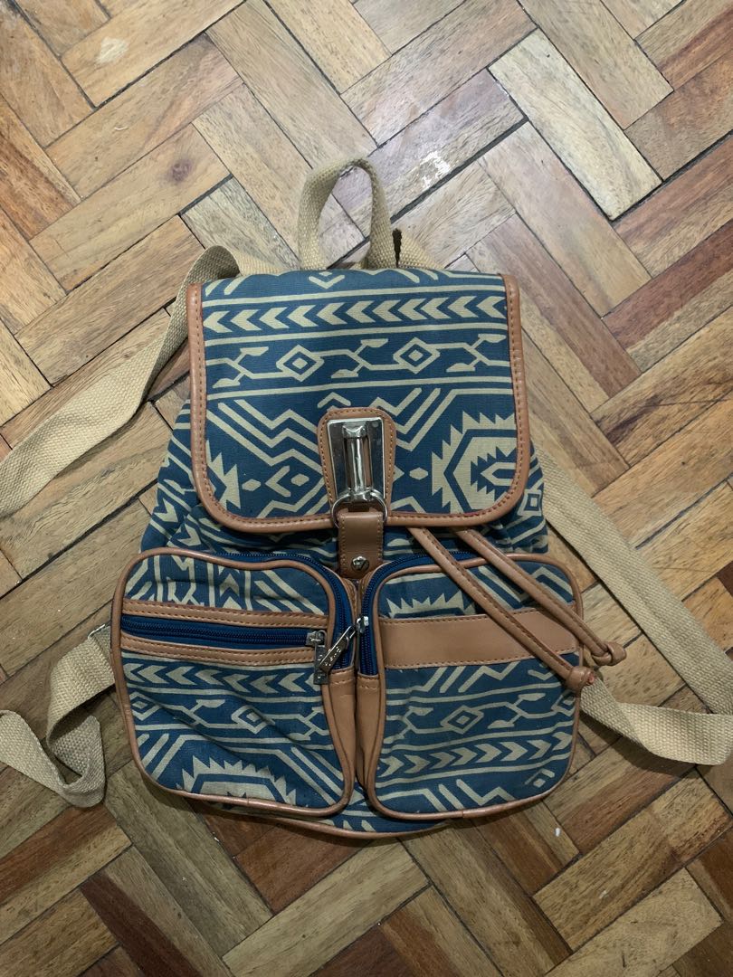 Aztec Backpack, Women's Fashion, Bags & Wallets, Backpacks on Carousell