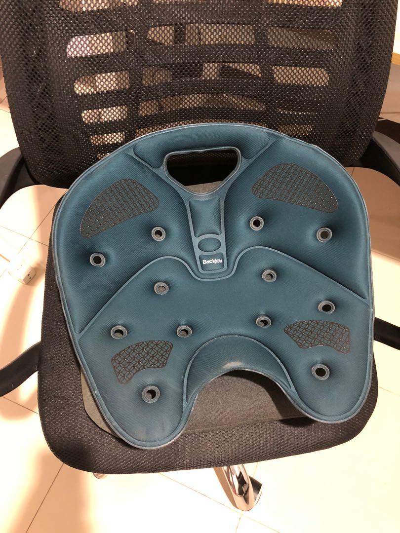 Backjoy Core Traction Posture Seat Cushion (Navy Blue), Health ...