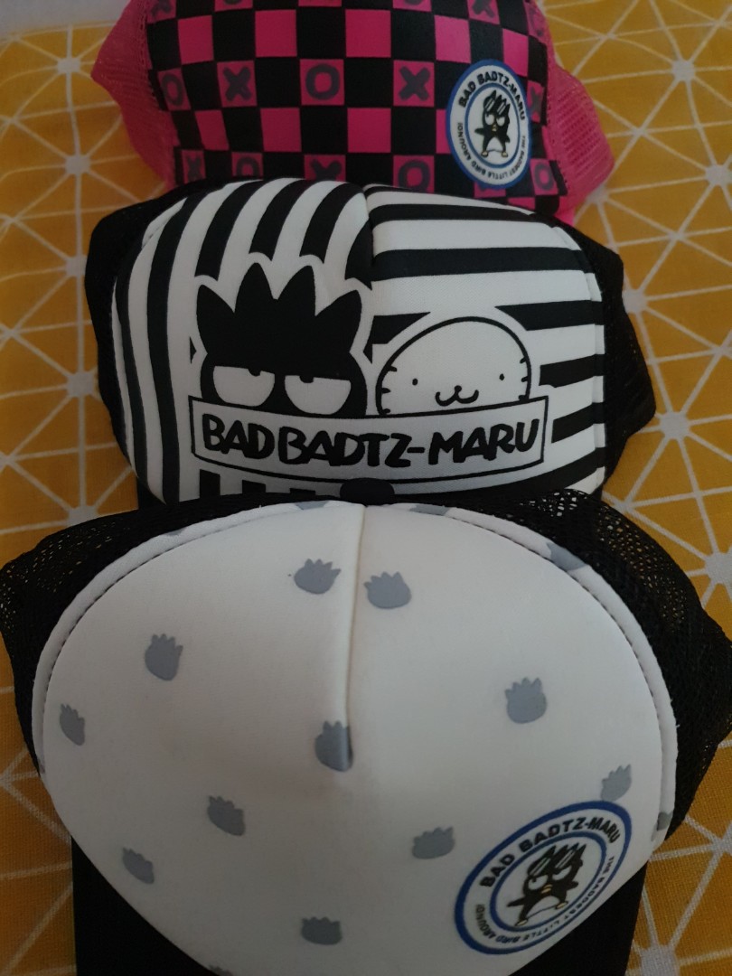 Badtz maru cap (3 for $10), Women's Fashion, Watches & Accessories ...