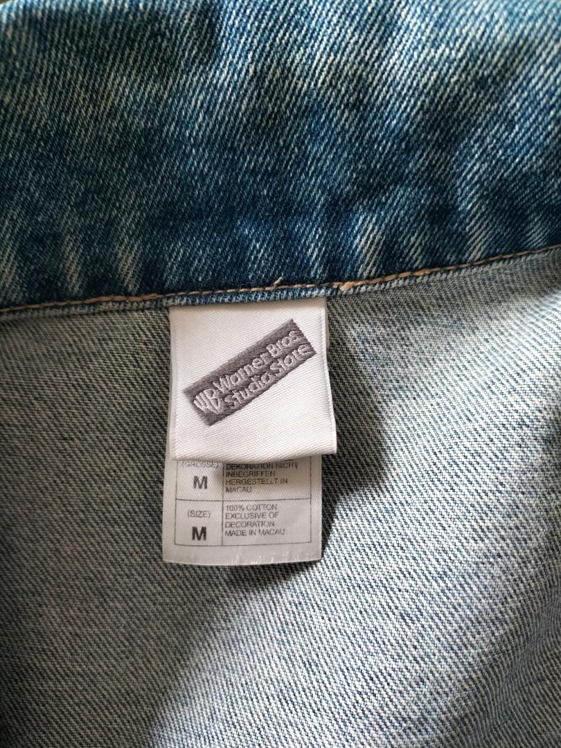 Warner Bros Batman denim jacket, Men's Fashion, Coats, Jackets and ...