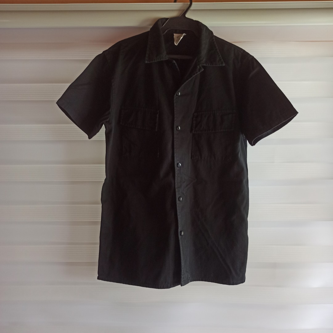 BENCH Black Polo Shirt, Men's Fashion, Tops & Sets, Tshirts & Polo ...