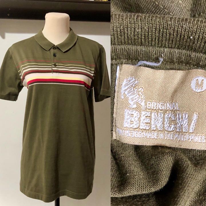 Bench Polo Shirt for Men, Men's Fashion, Tops & Sets, Tshirts & Polo ...