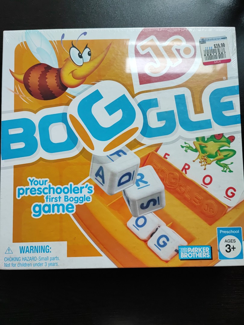 Boggle game for preschooler, Hobbies & Toys, Toys & Games on Carousell