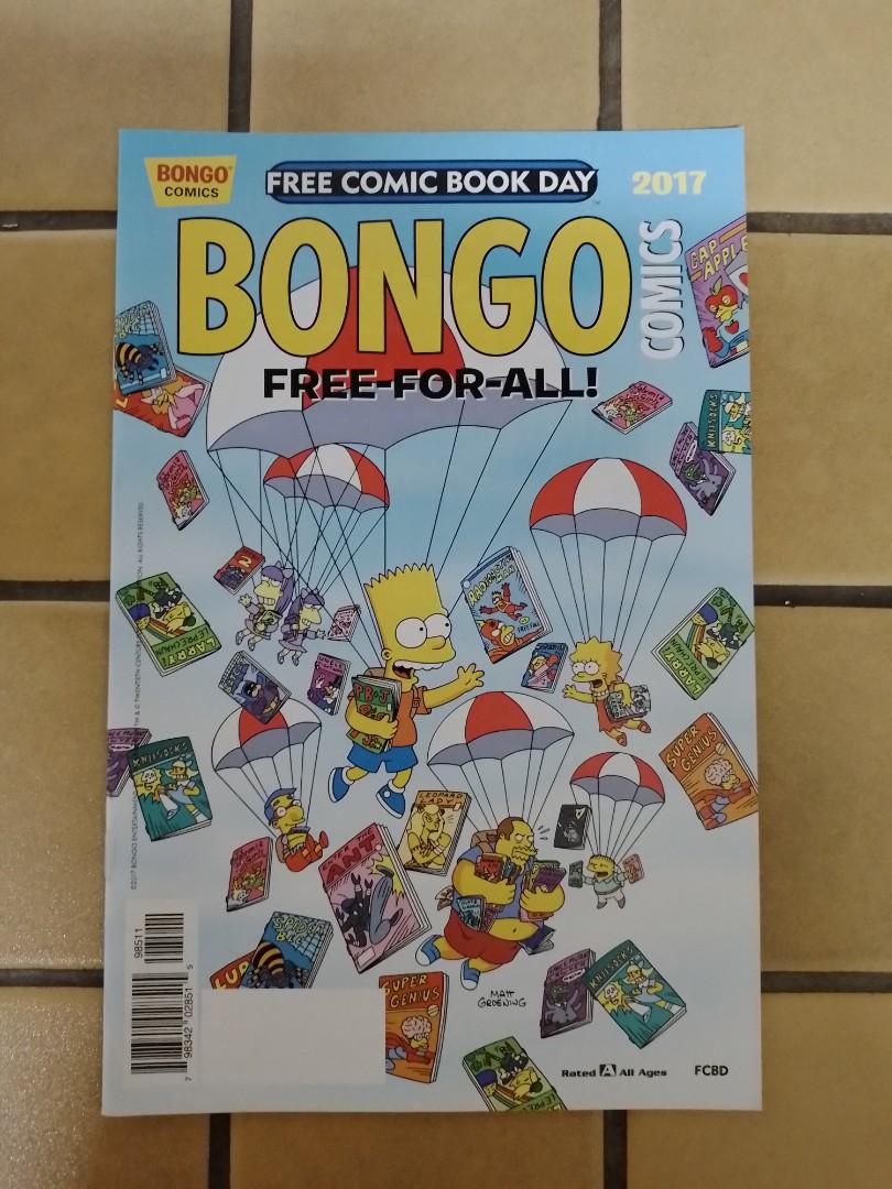 Bongo Comics Free For All - FCBD #2017 ( Jason Ho - Cover Art ) Bongo ...