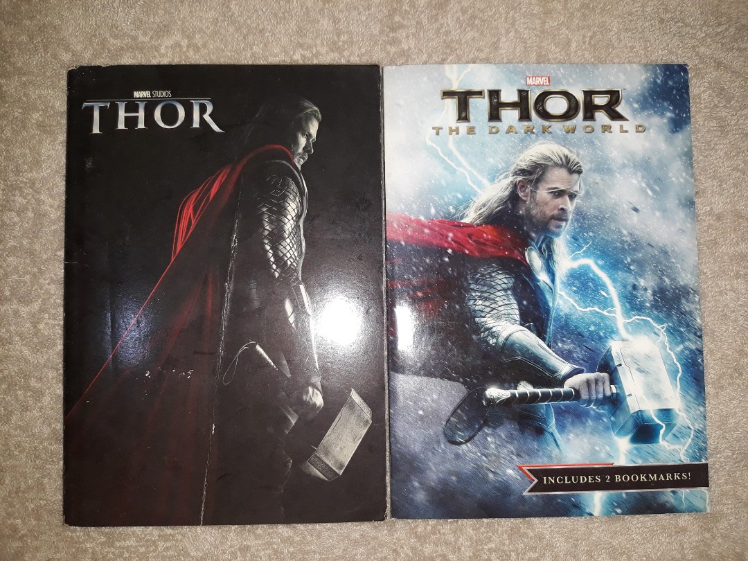 *TAKE ALL* Thor and Thor: The Dark World Film Novelization, Hobbies ...
