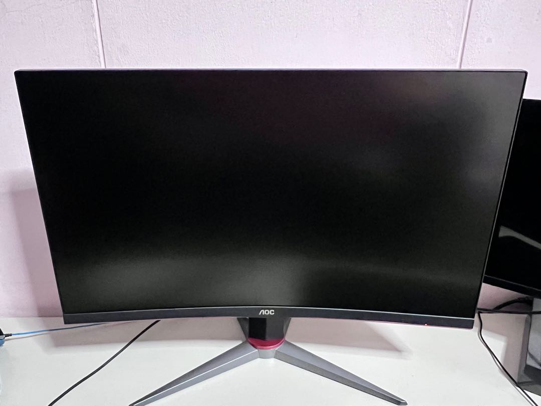 C27G2 - AOC 27” Curved monitor 165Hz 1ms, Computers & Tech, Parts ...