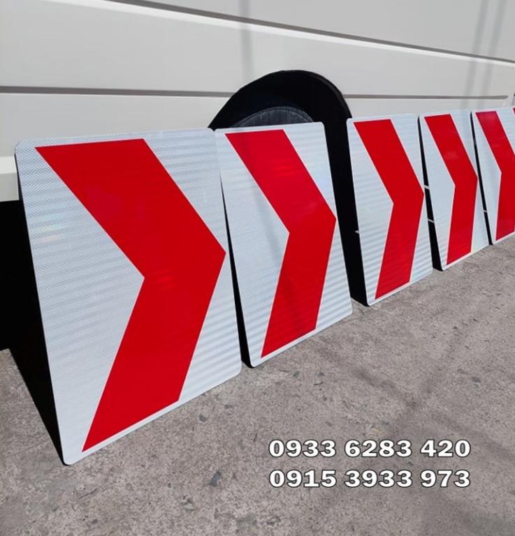 CHEVRON SIGN ROAD SIGN, Looking For on Carousell