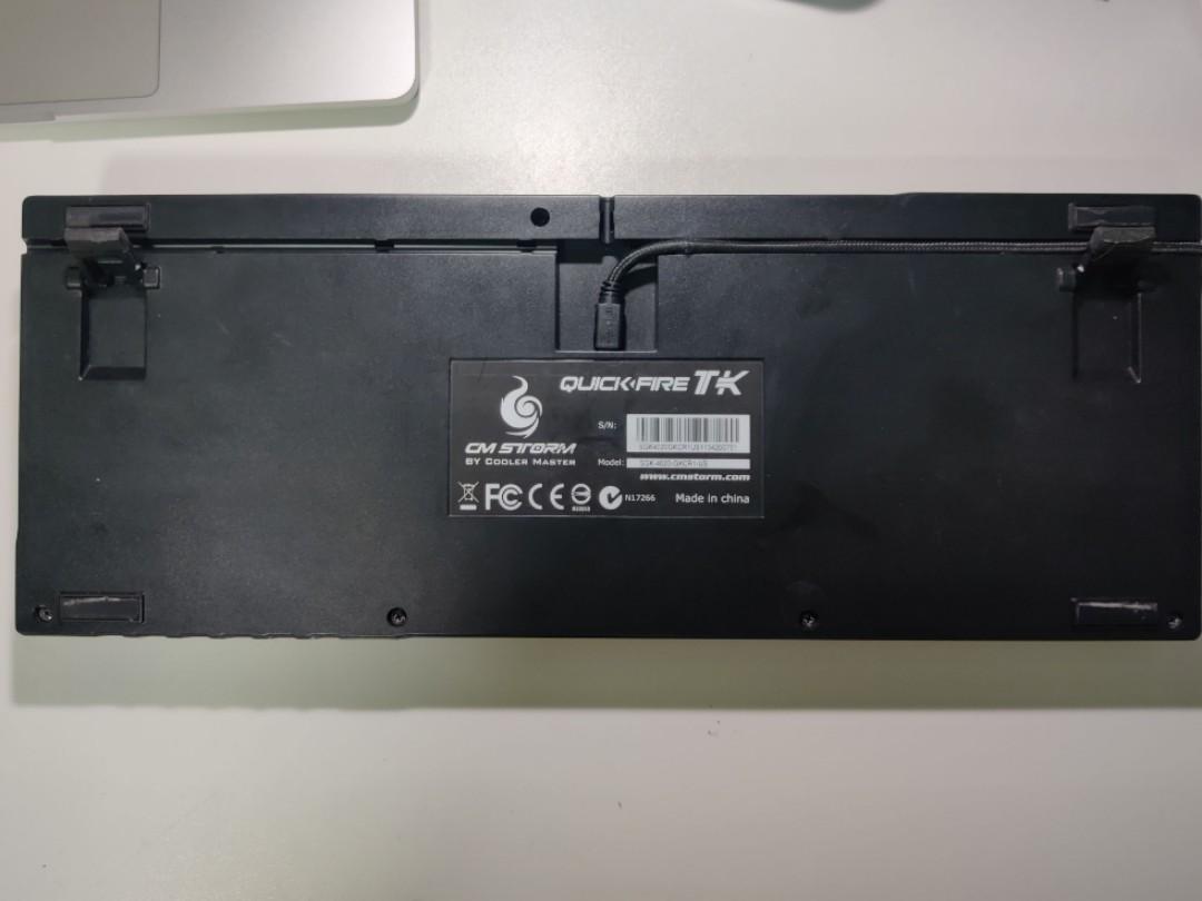 CM Storm Quickfire TK Mechanical Keyboard (red), Computers & Tech ...