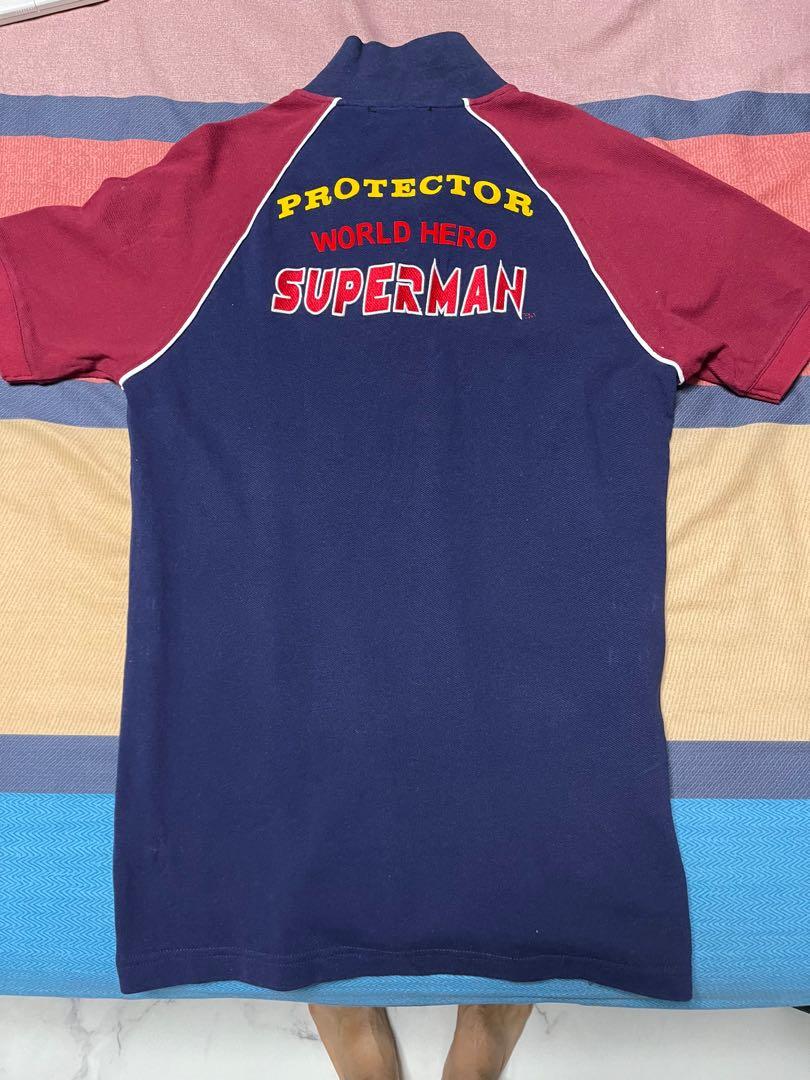 DC Comics Superman polo shirt, Men's Fashion, Tops & Sets, Tshirts ...