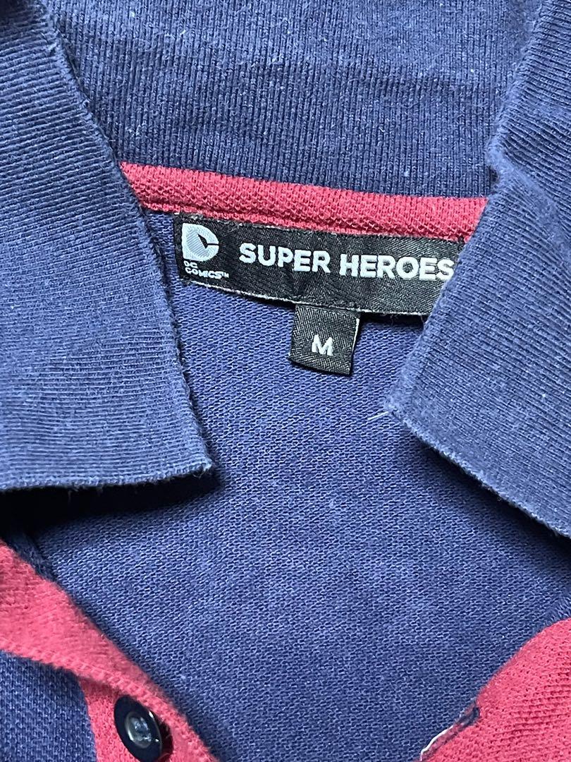 DC Comics Superman polo shirt, Men's Fashion, Tops & Sets, Tshirts ...