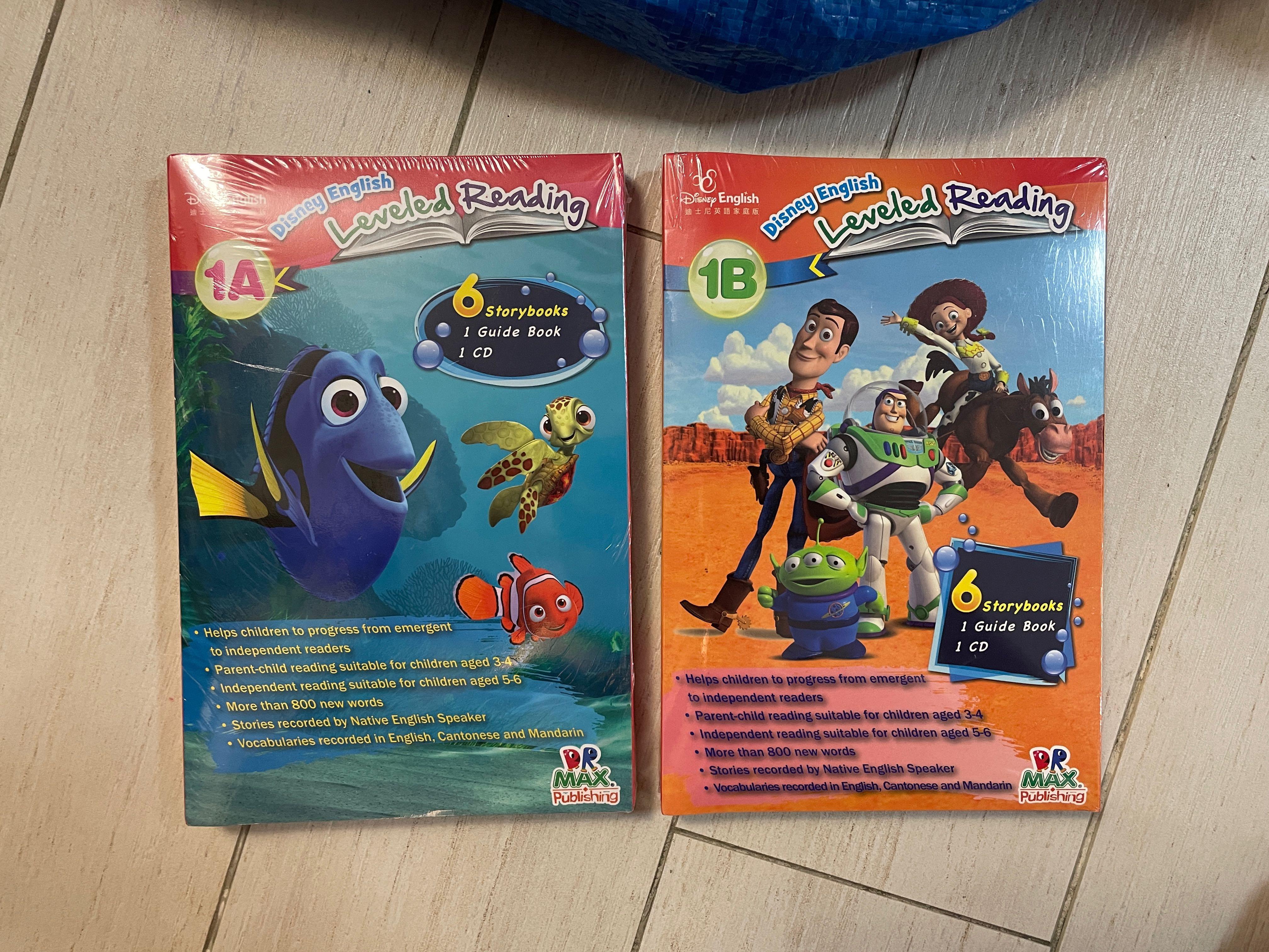 Dr Max Disney English Leveled Reading, 興趣及遊戲, 書本 & 文具, 兒童書籍 - Carousell