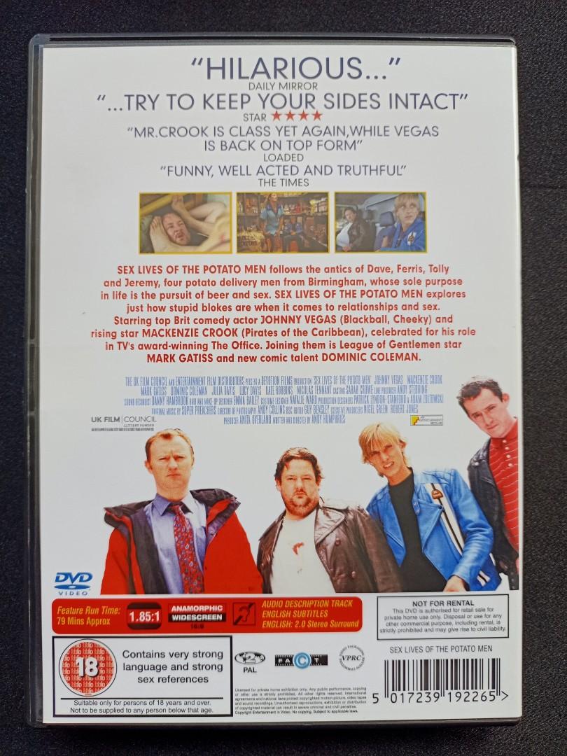 Dvd Sex Lives Of The Potato Men Hobbies And Toys Music And Media Cds And Dvds On Carousell