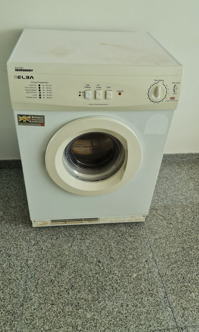 Elea dryer. Well used. Dryer back coil came out. Other than that still ...