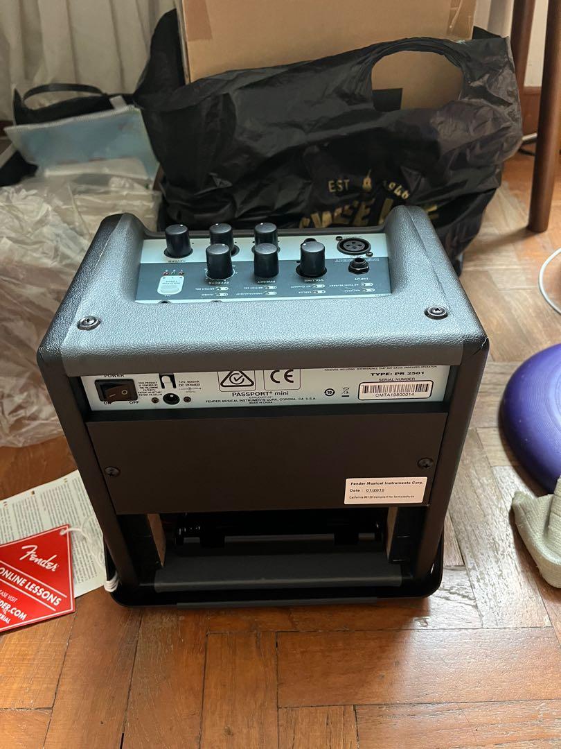 Fender passport mini portable PA system, Audio, Soundbars, Speakers ...