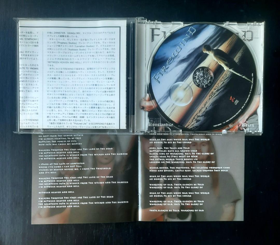 Firewind - Between Heaven And Hell CD, Hobbies & Toys, Music & Media ...