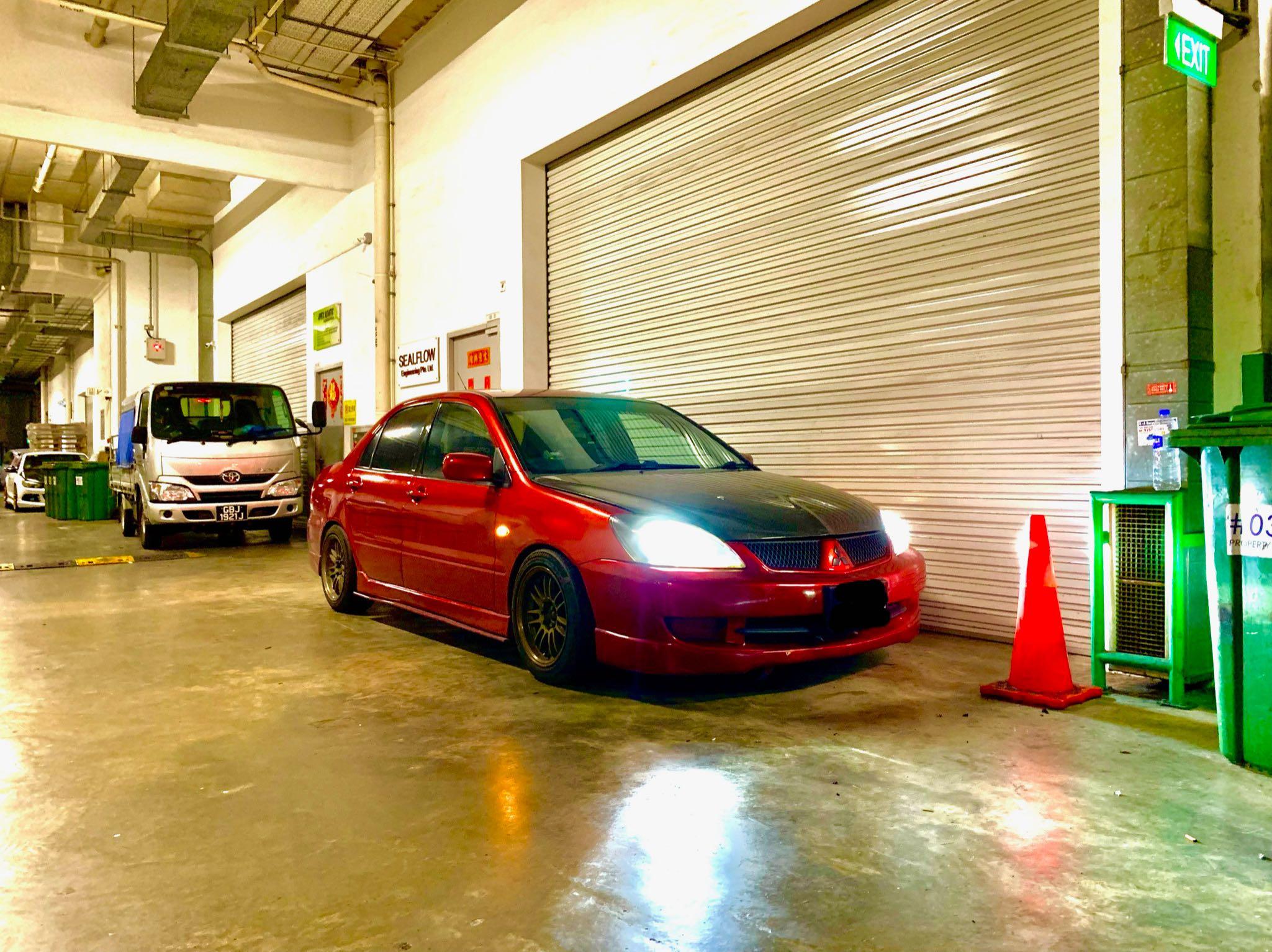 Full Mod Drift Racing candy Red Mitsubishi LANCER GLX CS3 1.6L Manual ...