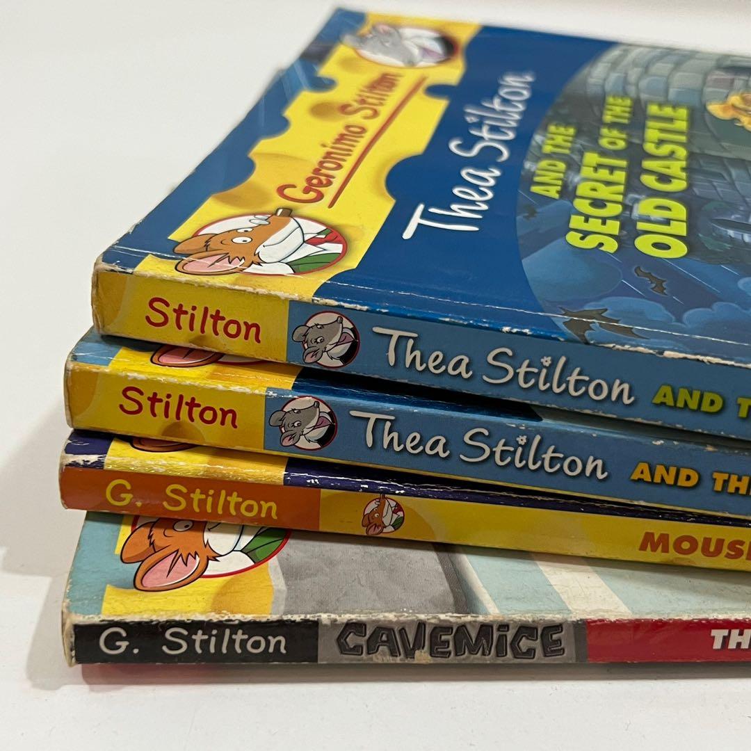 Geronimo Stilton and Thea Stilton books bundle, Hobbies & Toys, Books ...