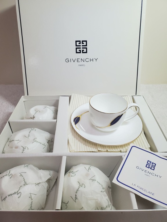 Givenchy cups and saucers, Furniture & Home Living, Kitchenware ...