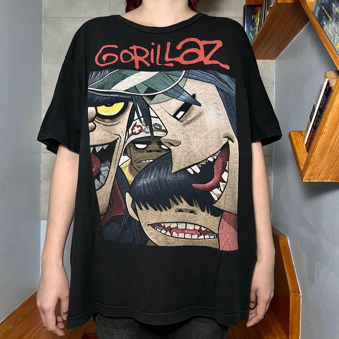 Gorillaz Band Merch Tee, Men's Fashion, Tops & Sets, Tshirts & Polo ...