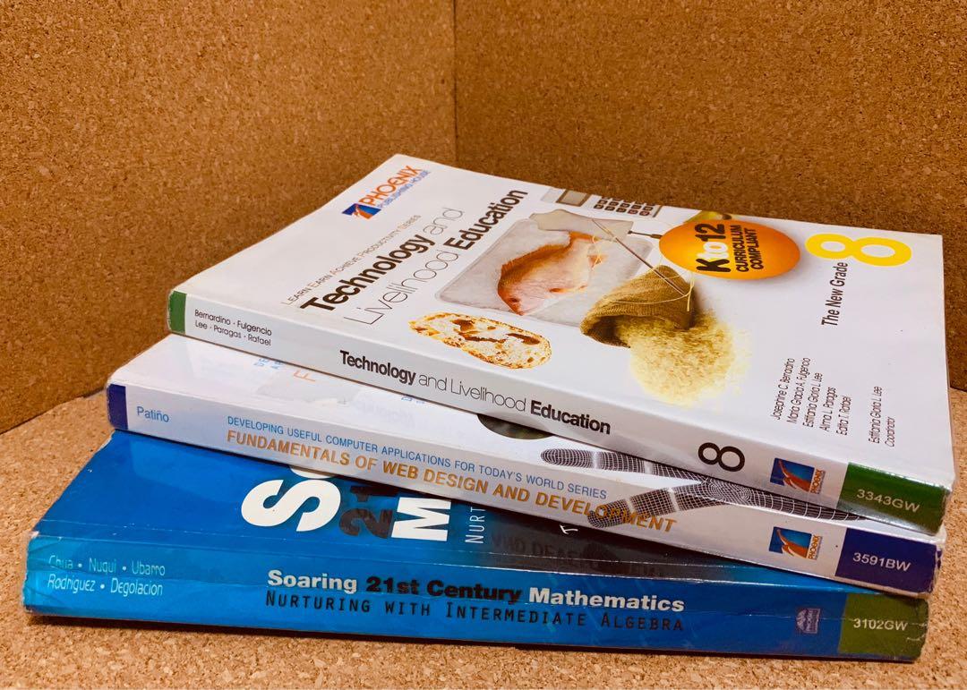 Grade 8 Textbook Bundle, Hobbies & Toys, Books & Magazines, Textbooks ...