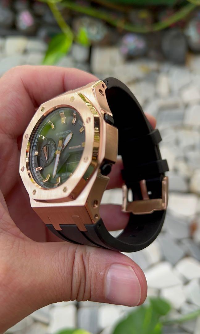 Gshock Casio mini g 42mm mod custom Casioak gma 2100 s2100 s-2100 ...