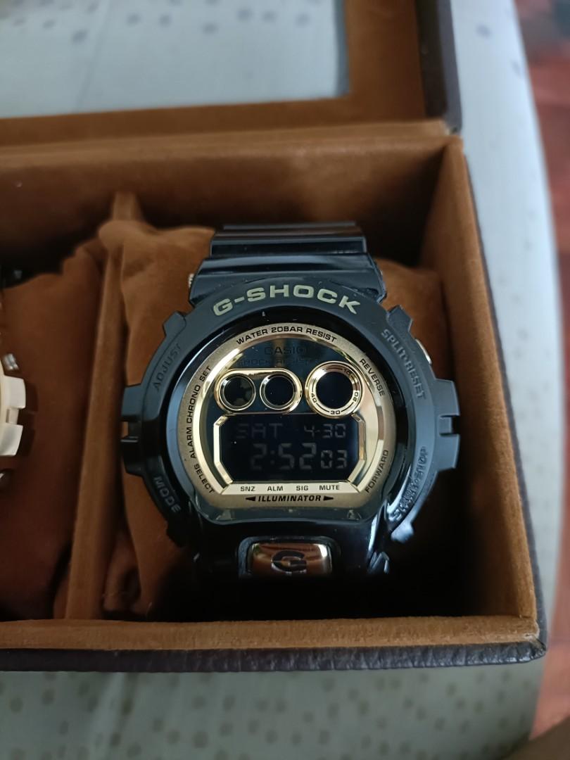 G-shock dw6900 metal bezel and Gd-x 6900 black and gold, Men's Fashion ...