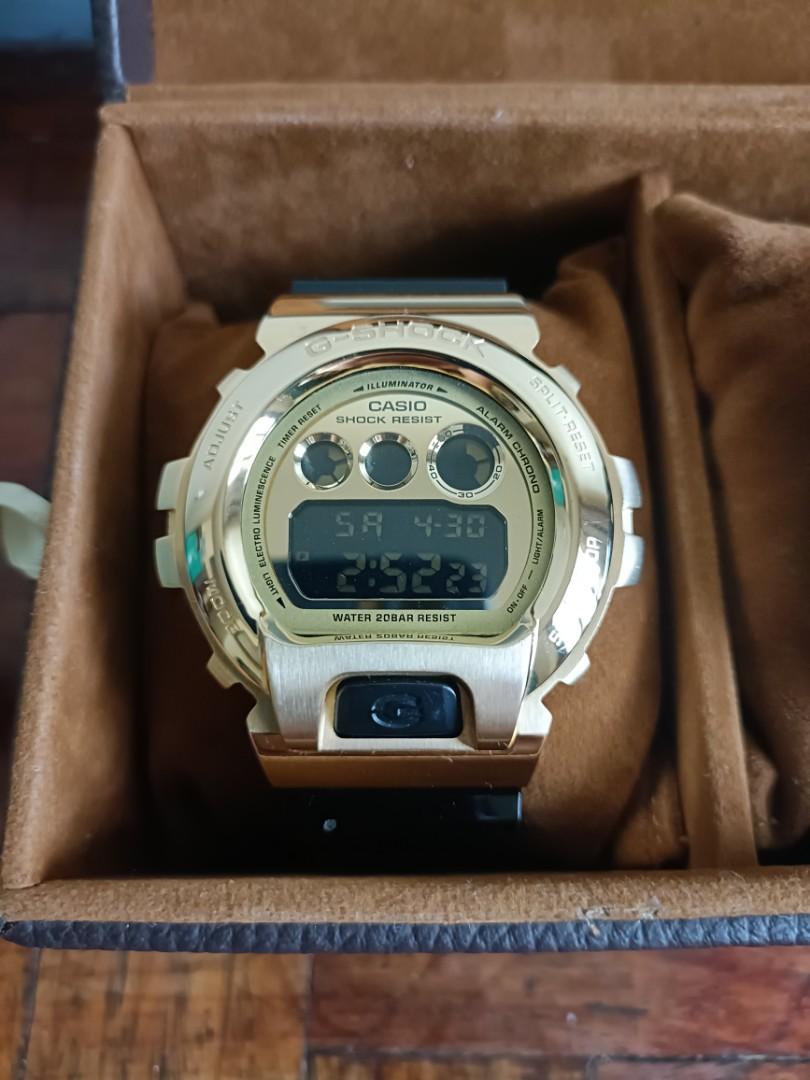G-shock dw6900 metal bezel and Gd-x 6900 black and gold, Men's Fashion ...