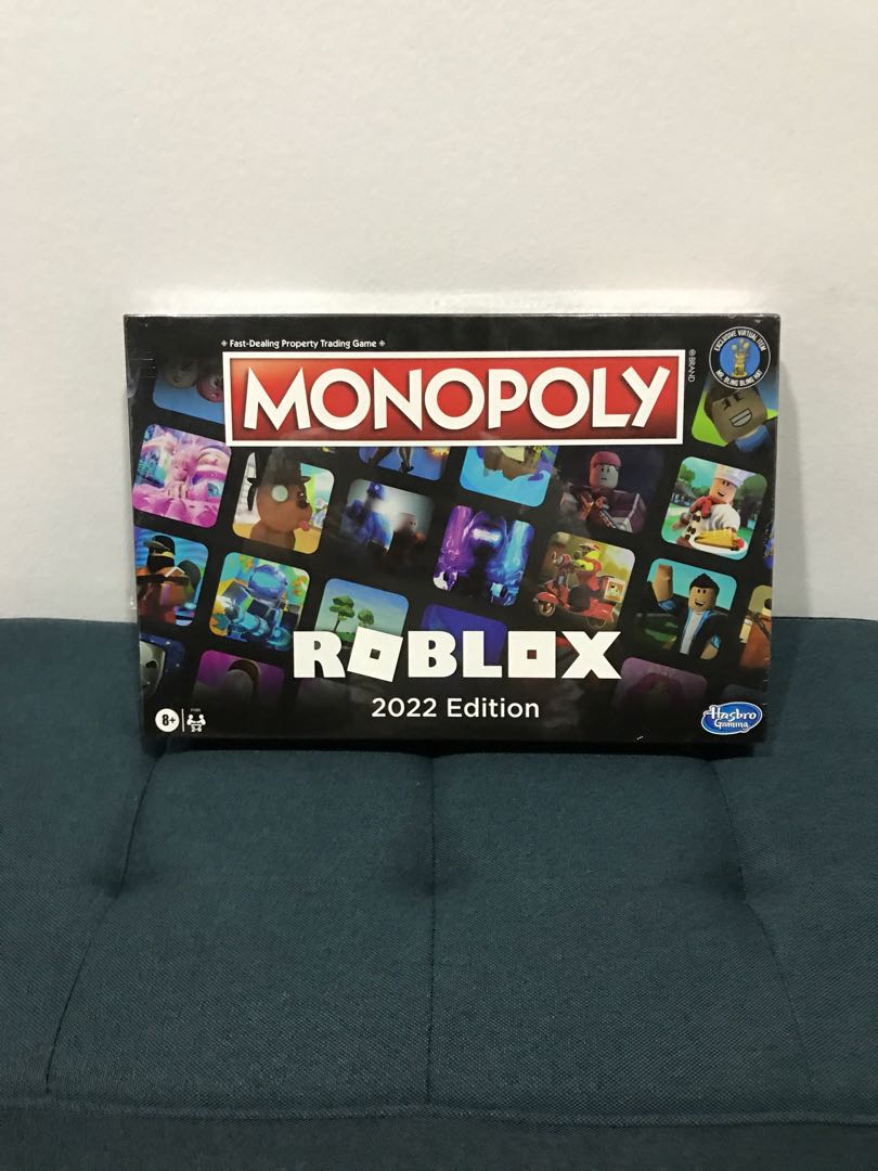 Hasbro Monopoly Roblox 2022 Edition Board Game- Brand New, Hobbies ...