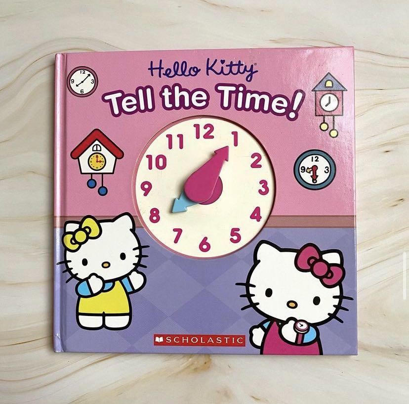Hello Kitty Tell the Time Book, Hobbies & Toys, Books & Magazines ...