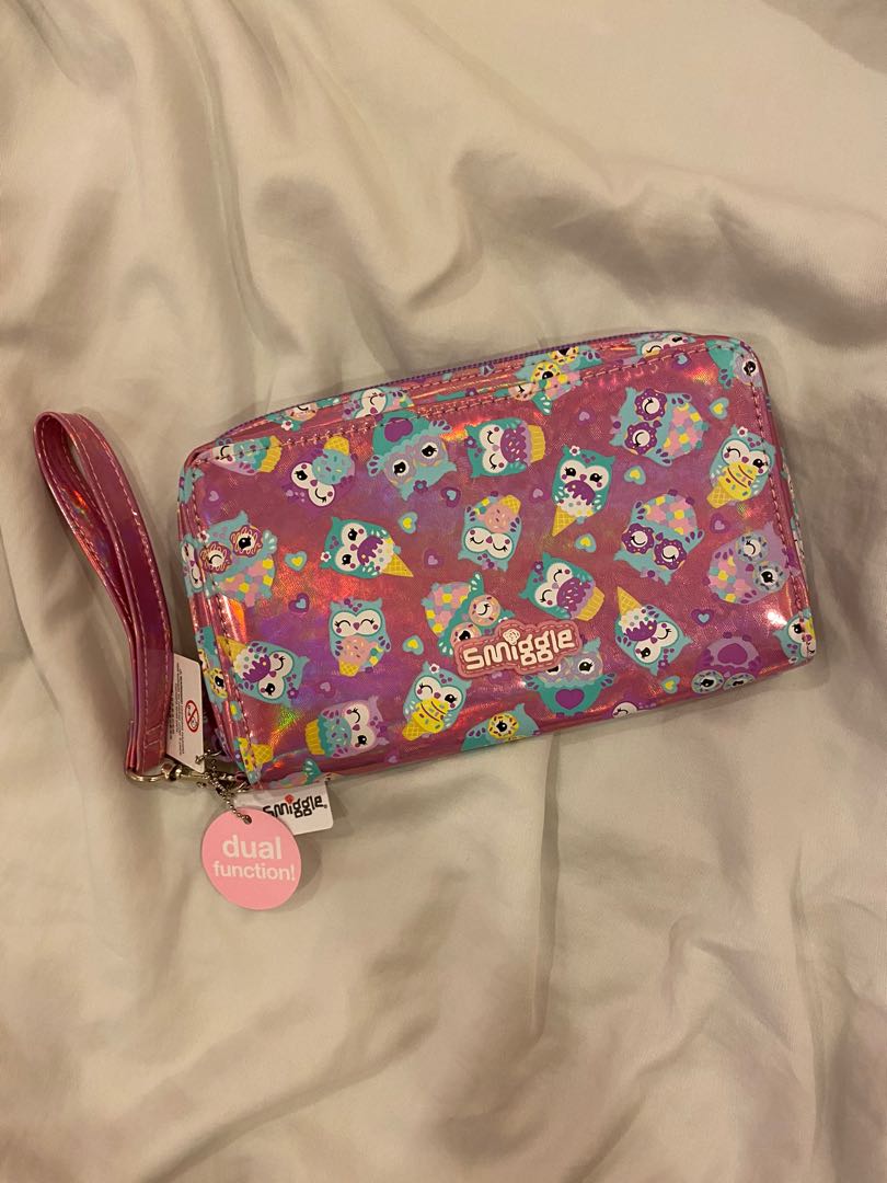 Smiggle Holographic Cute Purse, Babies & Kids, Babies & Kids Fashion on ...