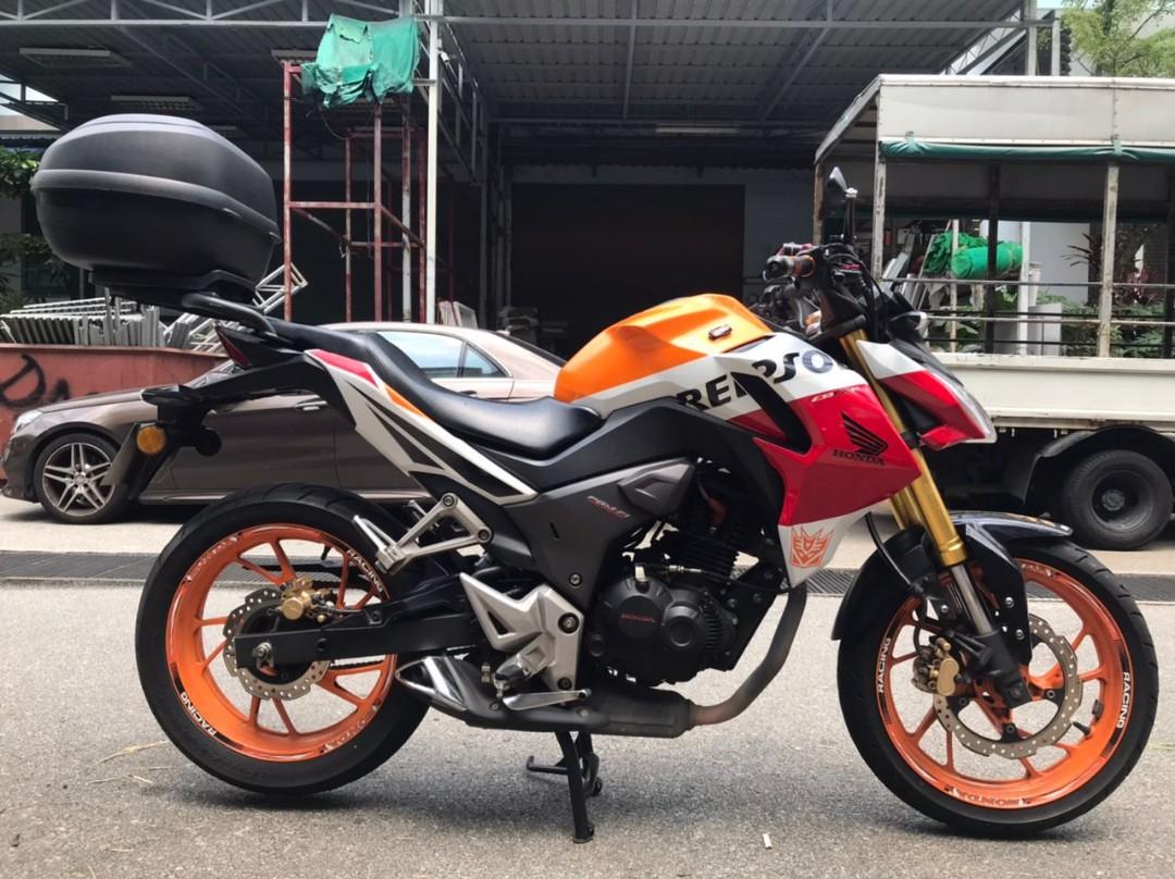 Honda CB190R, Motorcycles, Motorcycles for Sale, Class 2B on Carousell